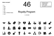 Royalty Program, an Icon by Vector Stall