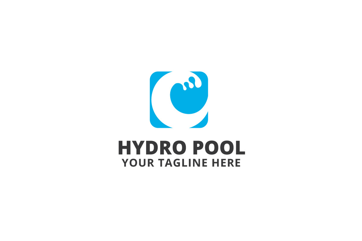Hydro Pool Logo Template, a Branding & Logo Template by Logo20