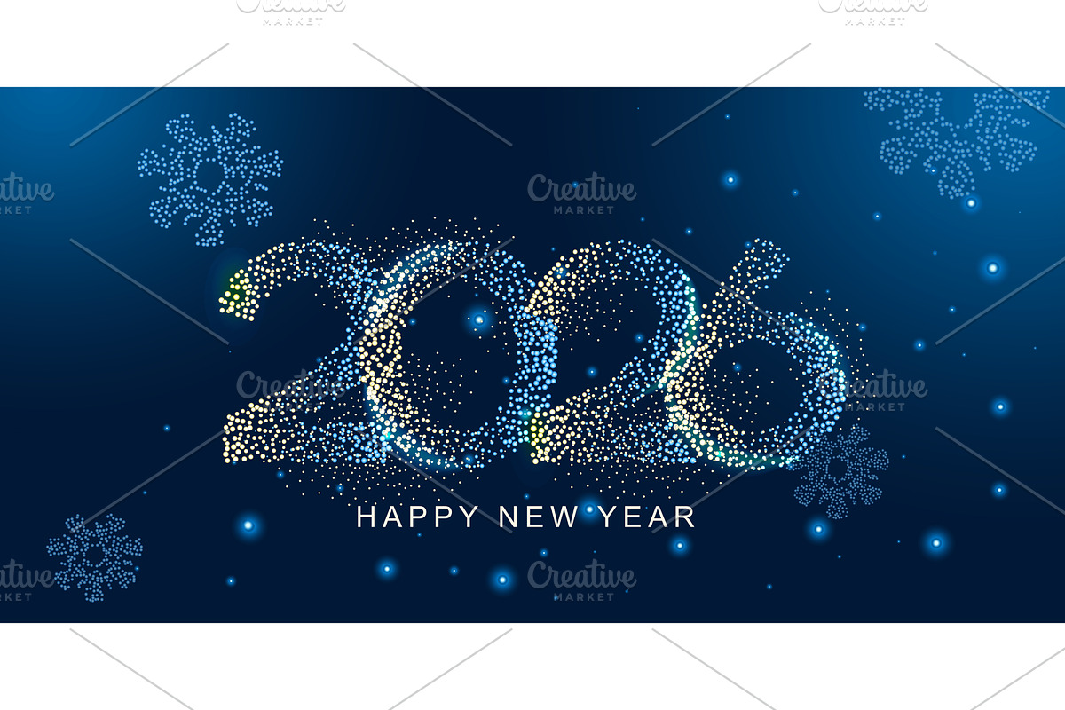 Abstract New Year design holiday, a Person Illustration by Valenty