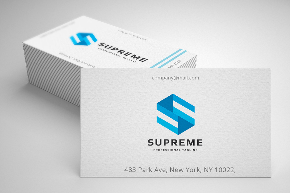 Supreme Letter S Logo, a Branding & Logo Template by Design_Planet