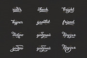 Tilda Script — stylish font family, a Script Font by Roman Polishchuk