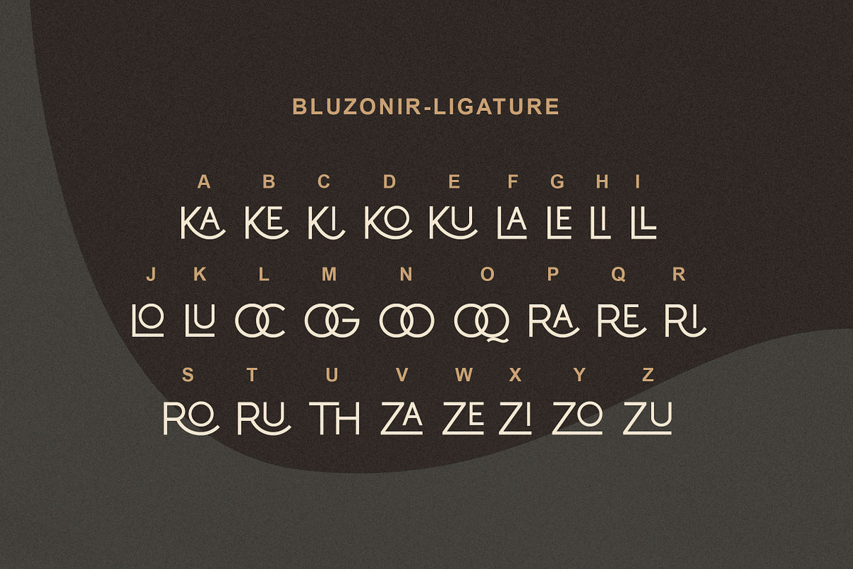 Bluzonir Stylish Sans Serif Font | Creative Market
