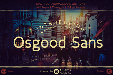 Carson - 30% OFF, a Sans Serif Font by Quzma Supply Co.