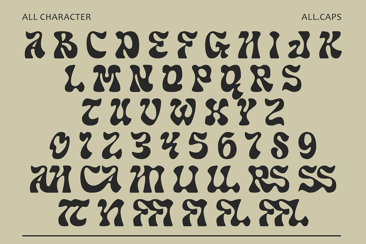 Glass Water - Tropical Font, a Font by HeyFonts