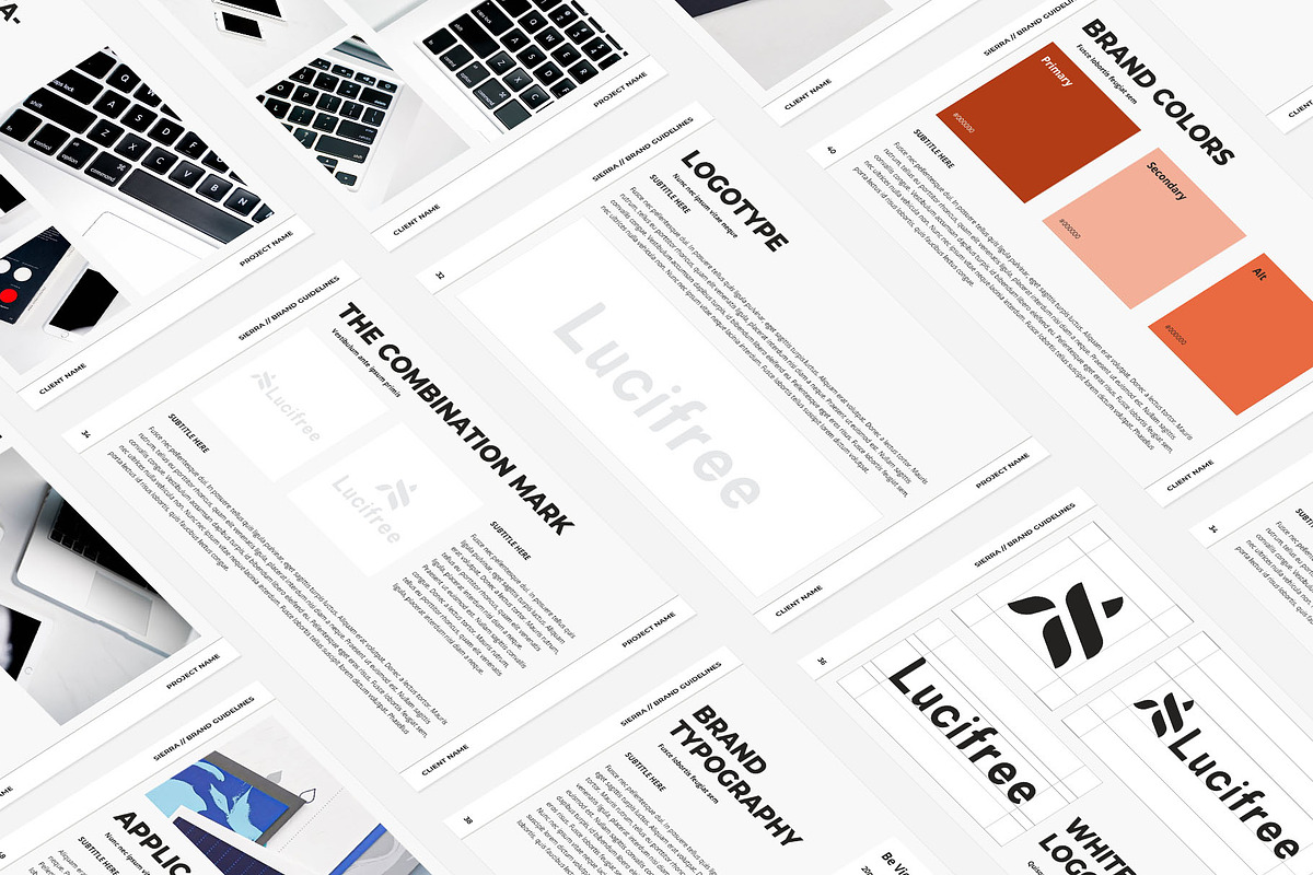 Brand Guidelines PowerPoint Template