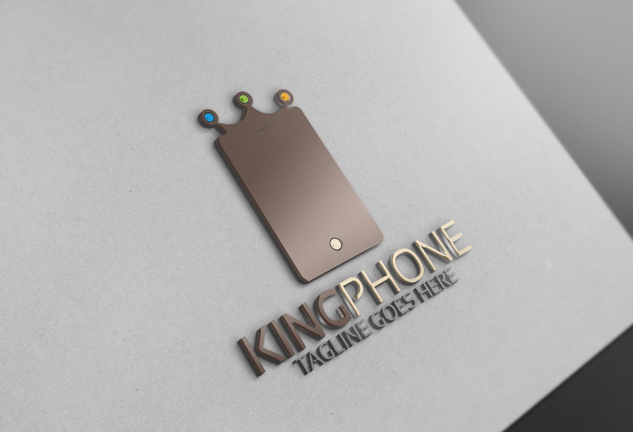 Phone King Logo, a Branding & Logo Template by Josuf Media