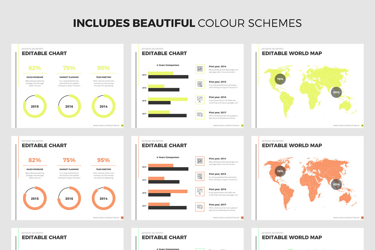 Present Materials PPT Template, a Presentation Template by Wipavee