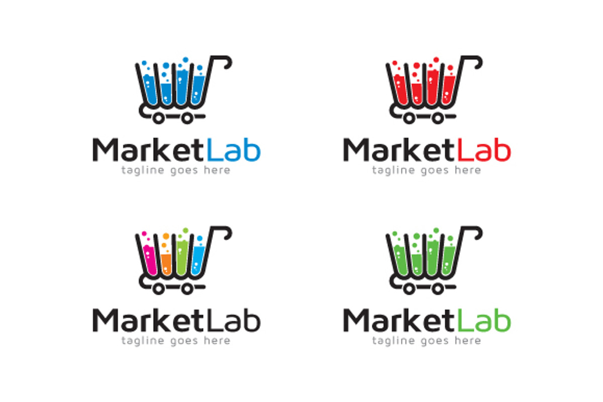 Market Lab Logo Template Design, a Branding & Logo Template by ...