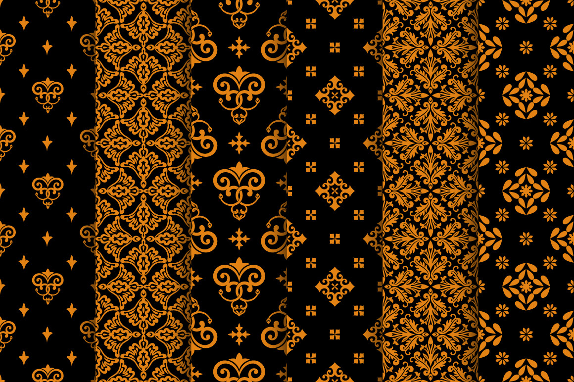 Luxury gold seamless patterns, a Pattern Graphic by pattern shop