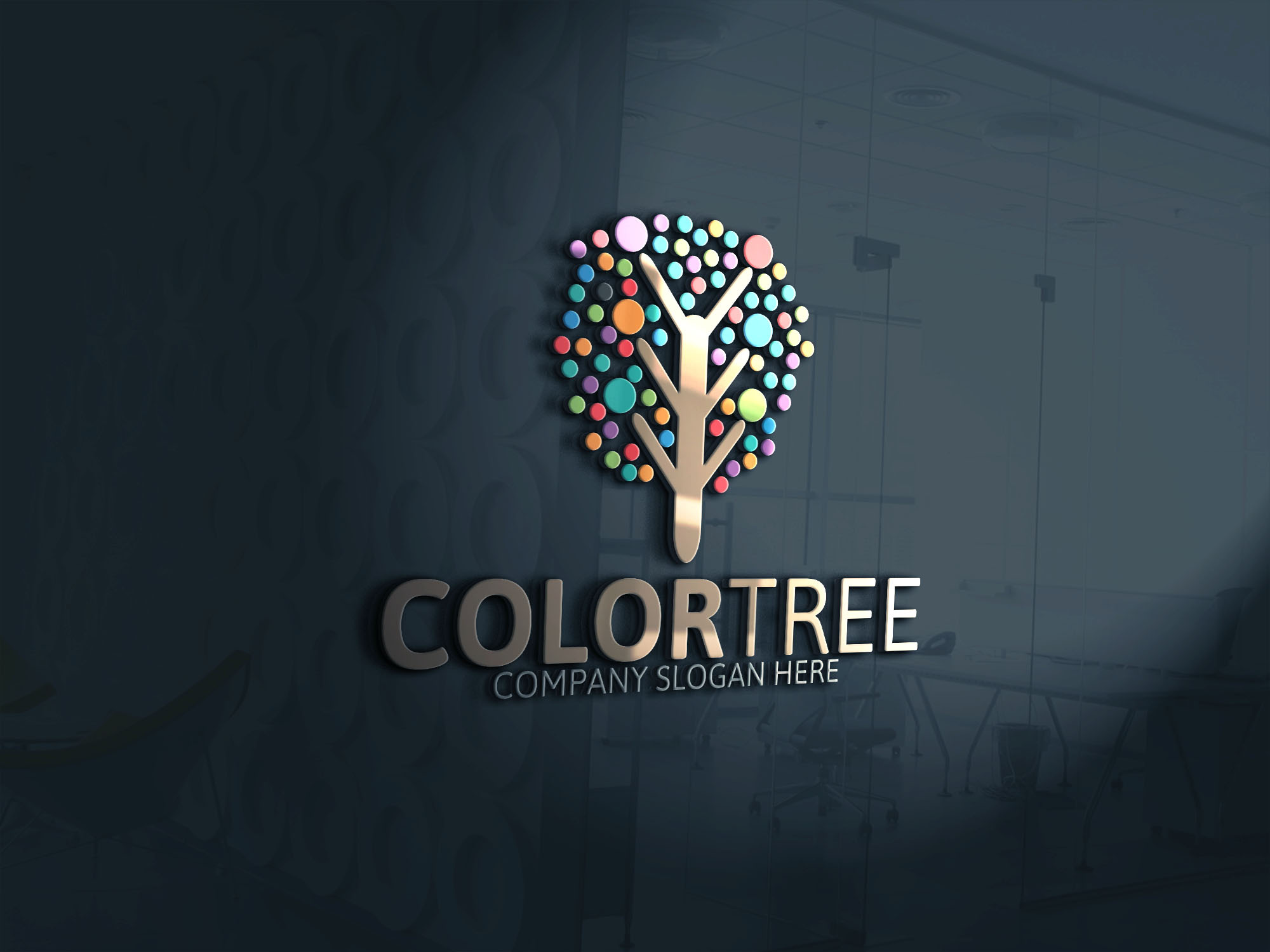 Color Tree Logo, a Branding & Logo Template by Josuf Media