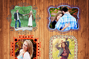 Photoshop Overlays Frame Set | Illustrations ~ Creative Market