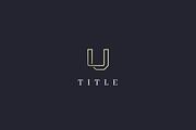 U Logo, a Branding & Logo Template by baqoos