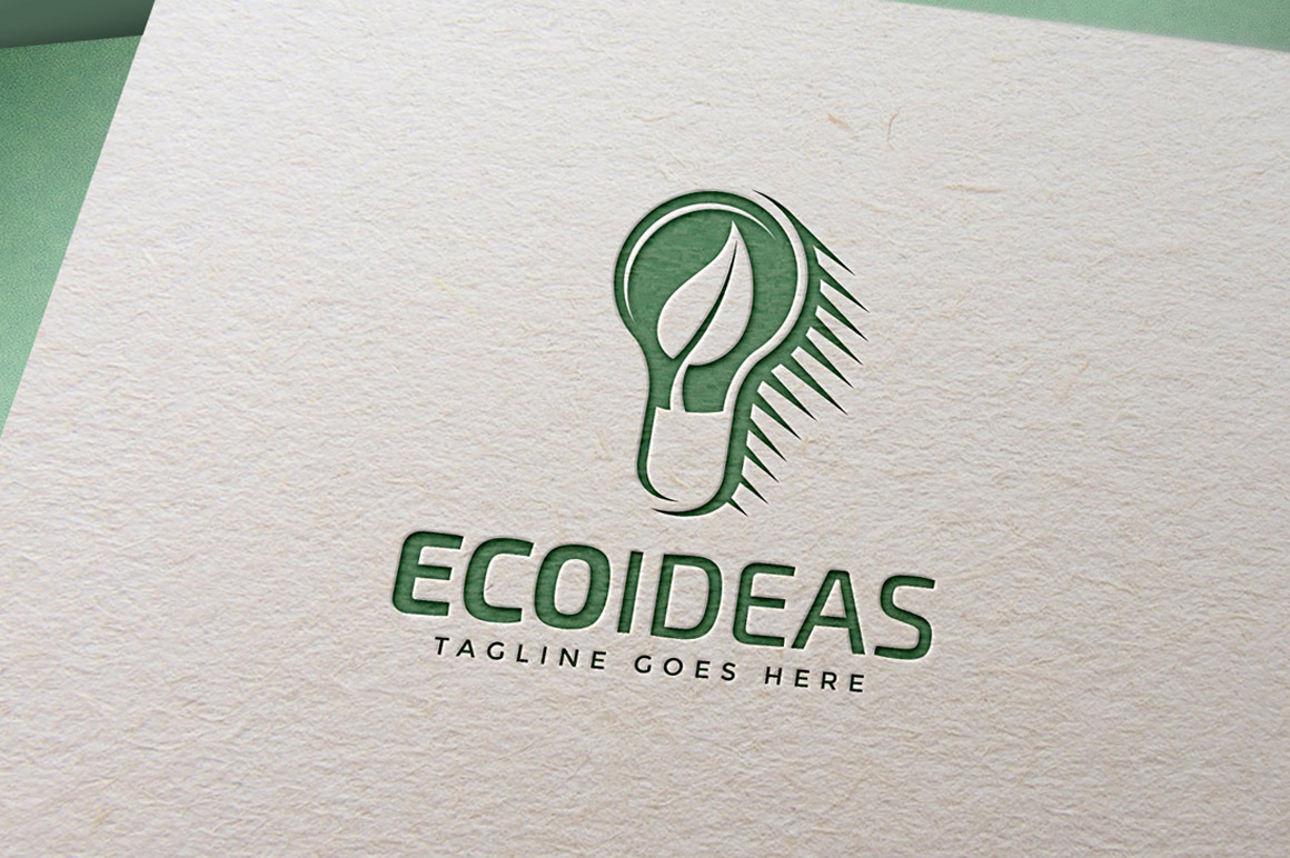 Ecology Ideas Logo, a Branding & Logo Template by ConceptCafe