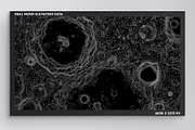 10 Moon Elevation Maps, a Texture Graphic by GarryKillian