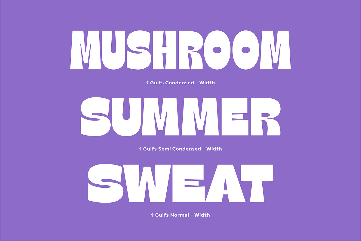 50% Gulfs Display, a Font by Sundance Tipografia
