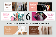 Clothes Shop - Facebook Covers, a Social Media Template by Creatricks