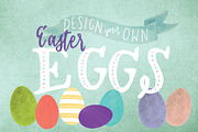 Easter Eggs- Design Your Own, an Object Graphic by Paddywick Lane