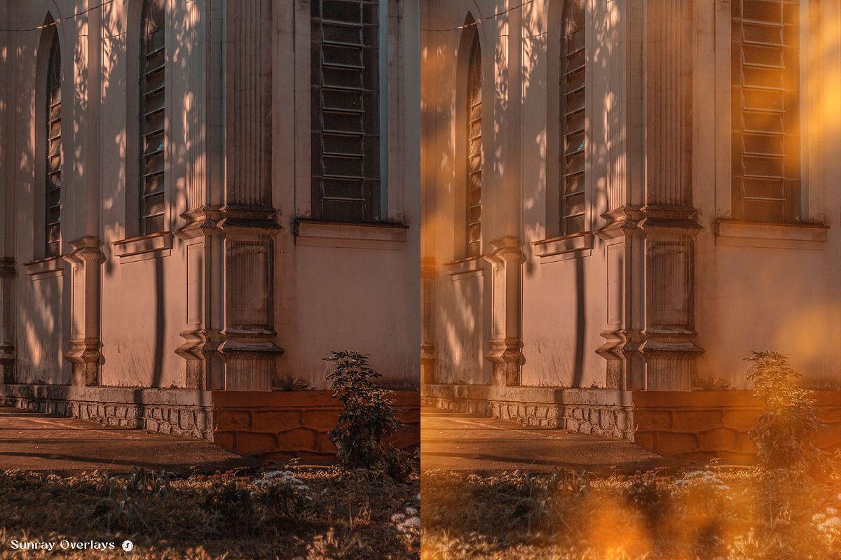 Sunray Overlays, a Texture Graphic by Freezerondigital