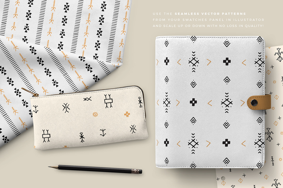 Moroccan Berber Patterns, a Pattern Graphic by Youandigraphics ...