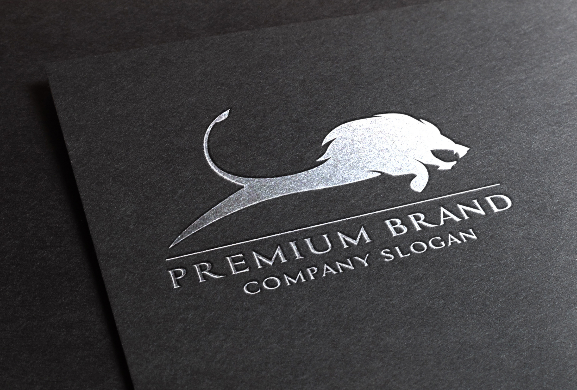 Premium Lion Logo & Mock-Up - Vector, a Branding & Logo Template by ...