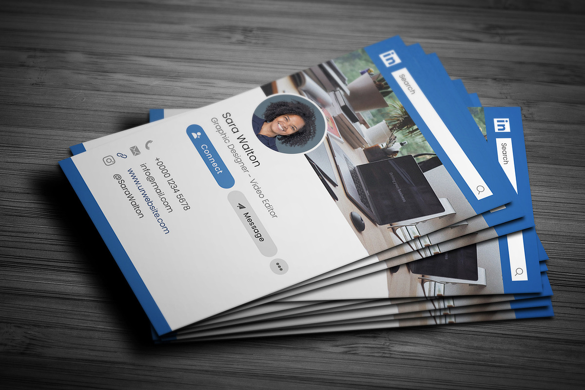 Linkedin Business Card