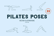 Pilates poses