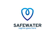 Safe Water / Protect Logo, a Branding & Logo Template by gunaonedesign