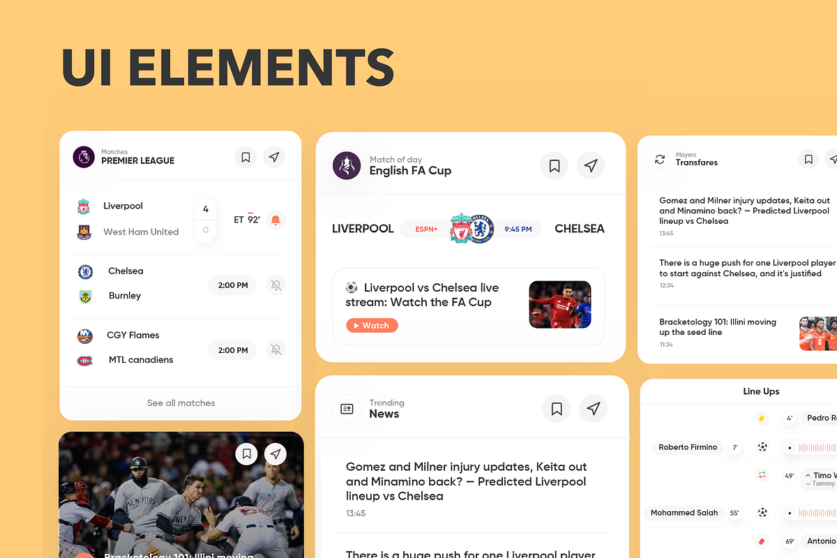 Kick off UI Kit, a Templates & Theme by ghassan.hani