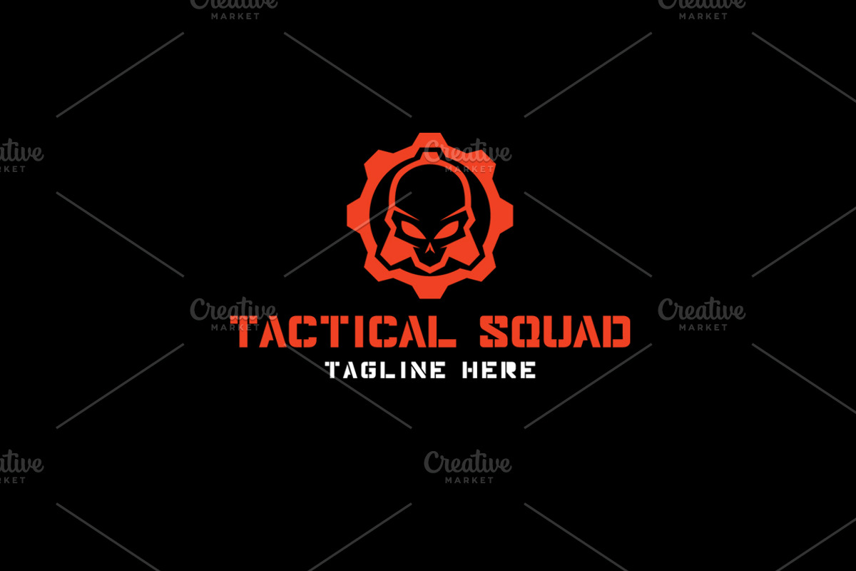Tactical Squad Logo Template, a Branding & Logo Template by Avartde ...