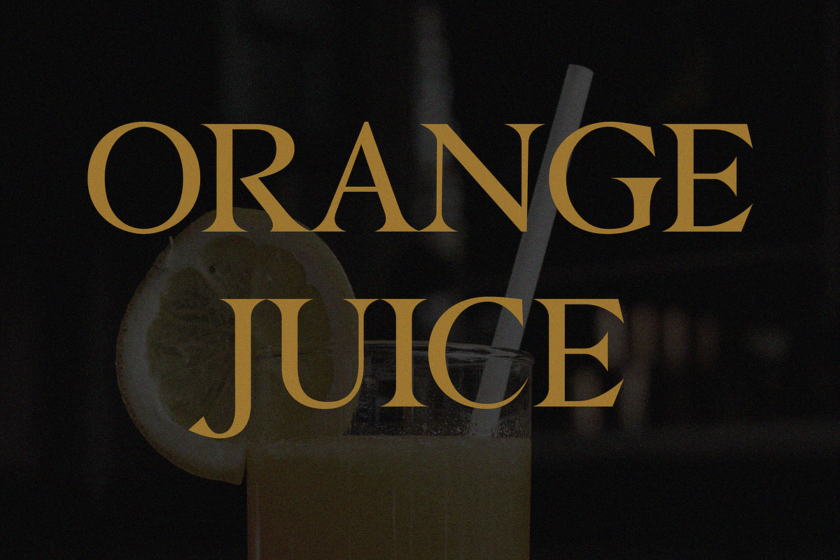 Conquer - modern serif Typeface