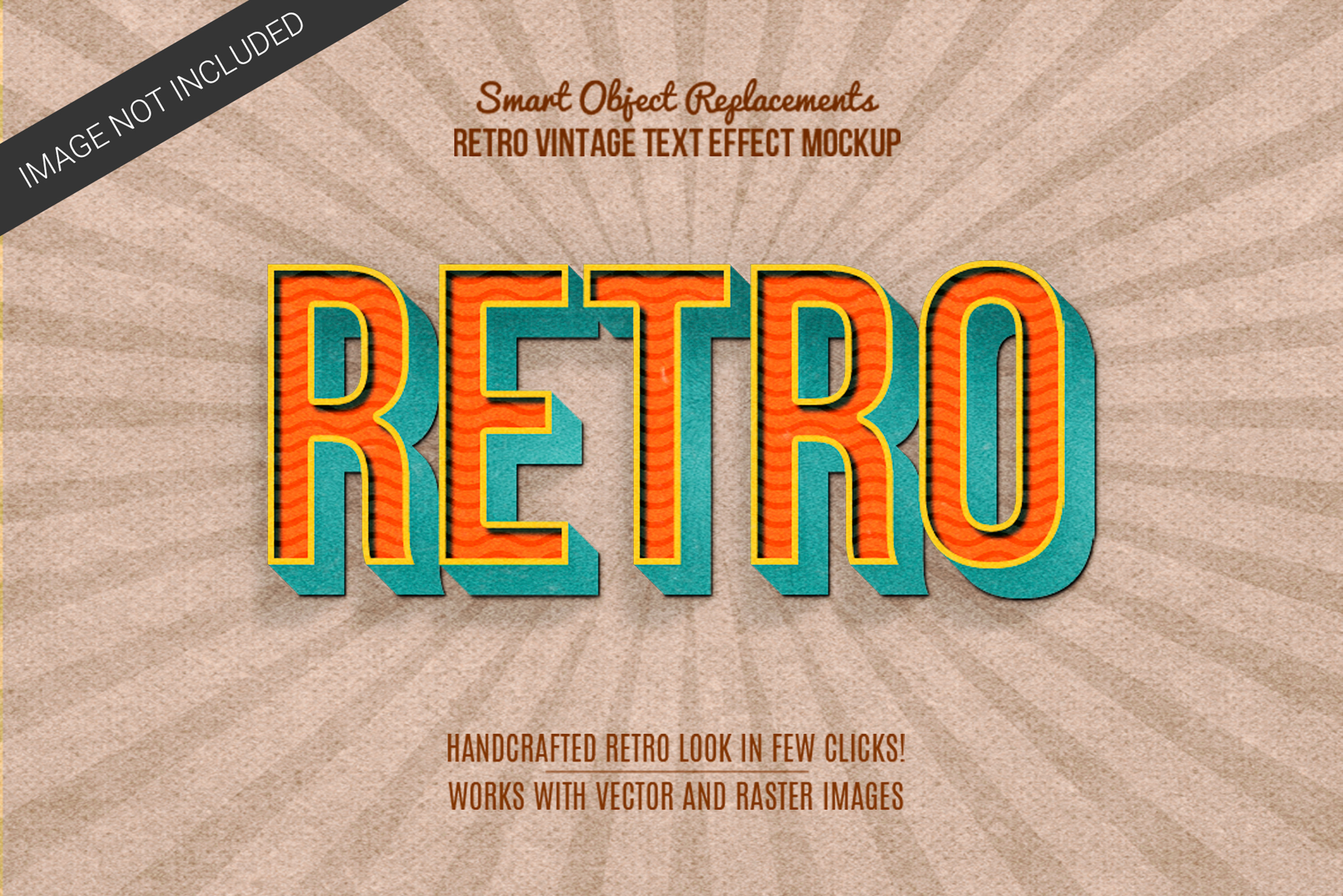 10 Vintage Retro Text Effect, a Layer Style Add-On by Anomali Creatype