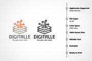 Digitalle Logo, a Branding & Logo Template by Design_Planet