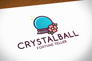 Crystal Ball Logo Template, a Branding & Logo Template by vectorwithin
