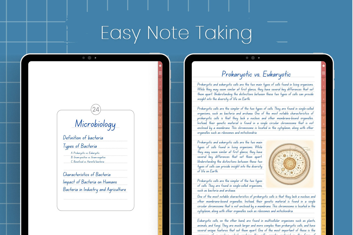 Digital Notebook for Goodnotes
