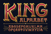 King Alphabet, an Object Graphic by Mysterylab Designs