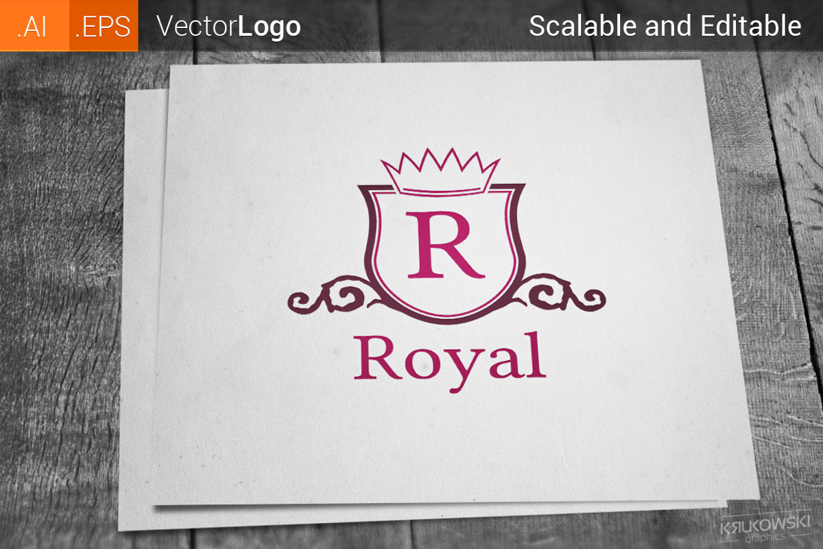 Royal Logo, a Branding & Logo Template by Krukowski Graphics