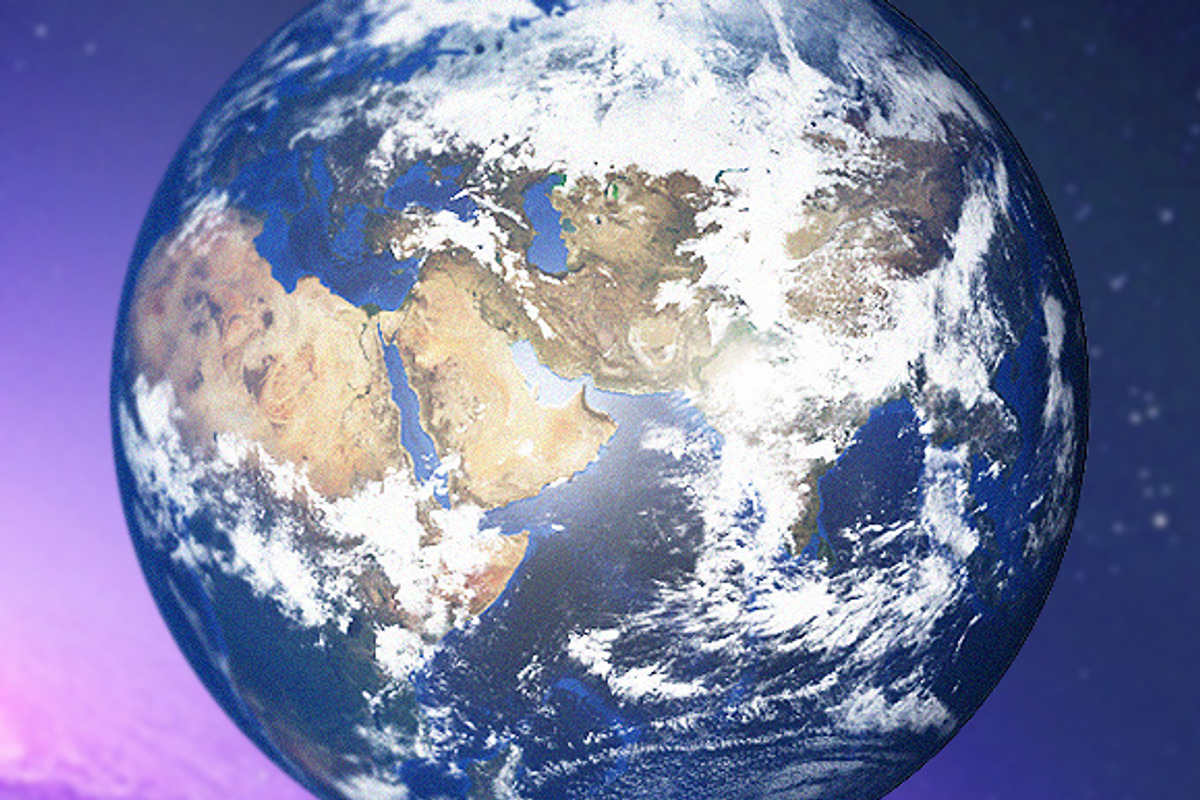 Beautiful 3D Earth Renders, a Graphic by Layerform Design Co.