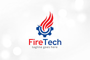 Fire Technology Logo Template, a Branding & Logo Template by ...