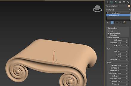 MCG Fluted Column, an Object 3D Model by Candy Shop