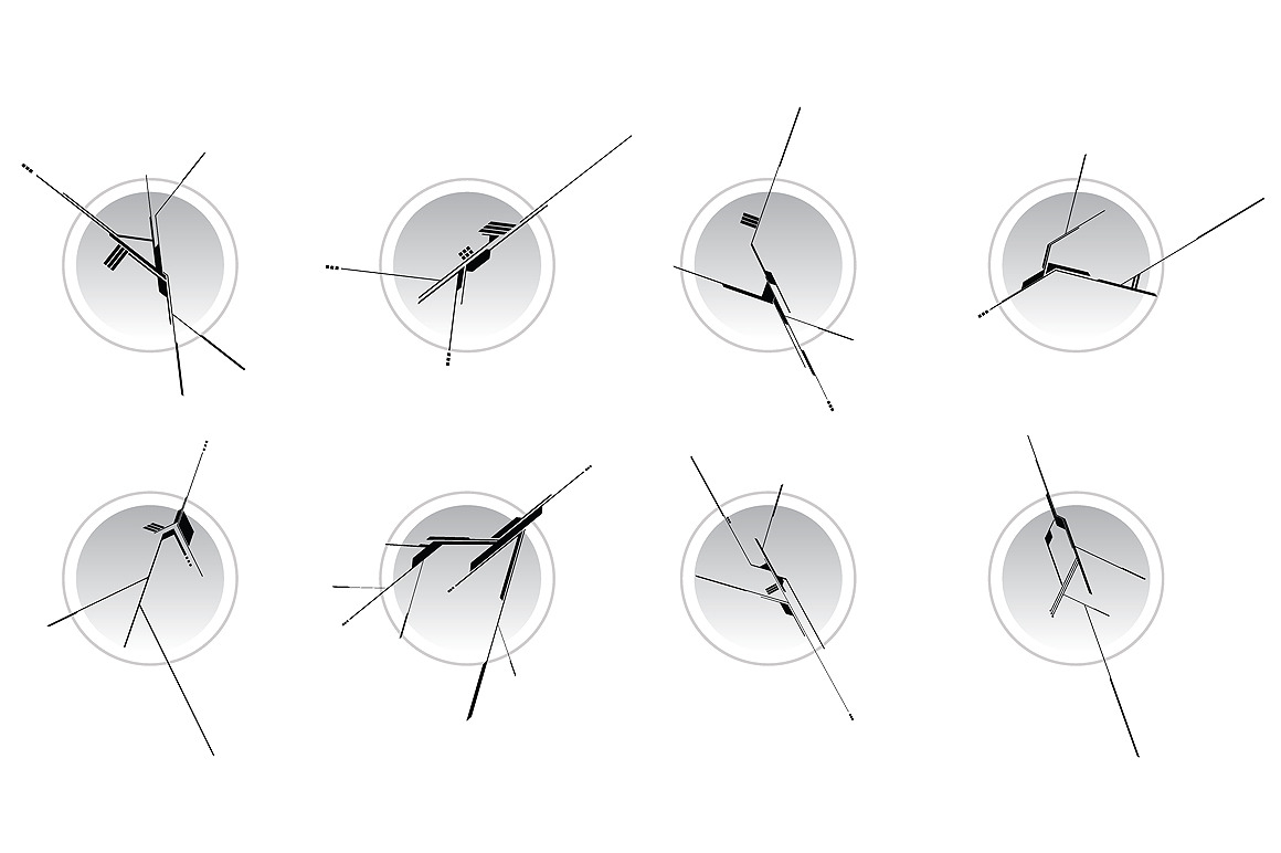 Tech Shapes Vector Pack #1, an Illustration by Go Media's Arsenal