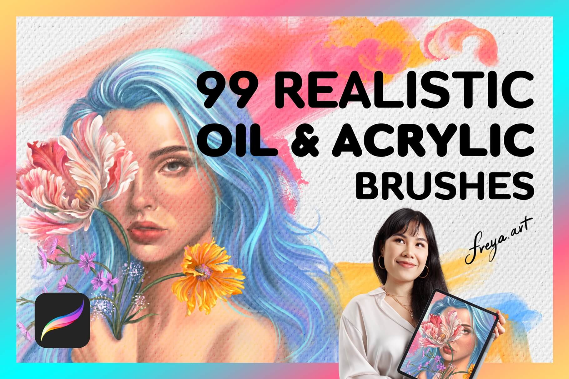 Procreate Acrylic Brush