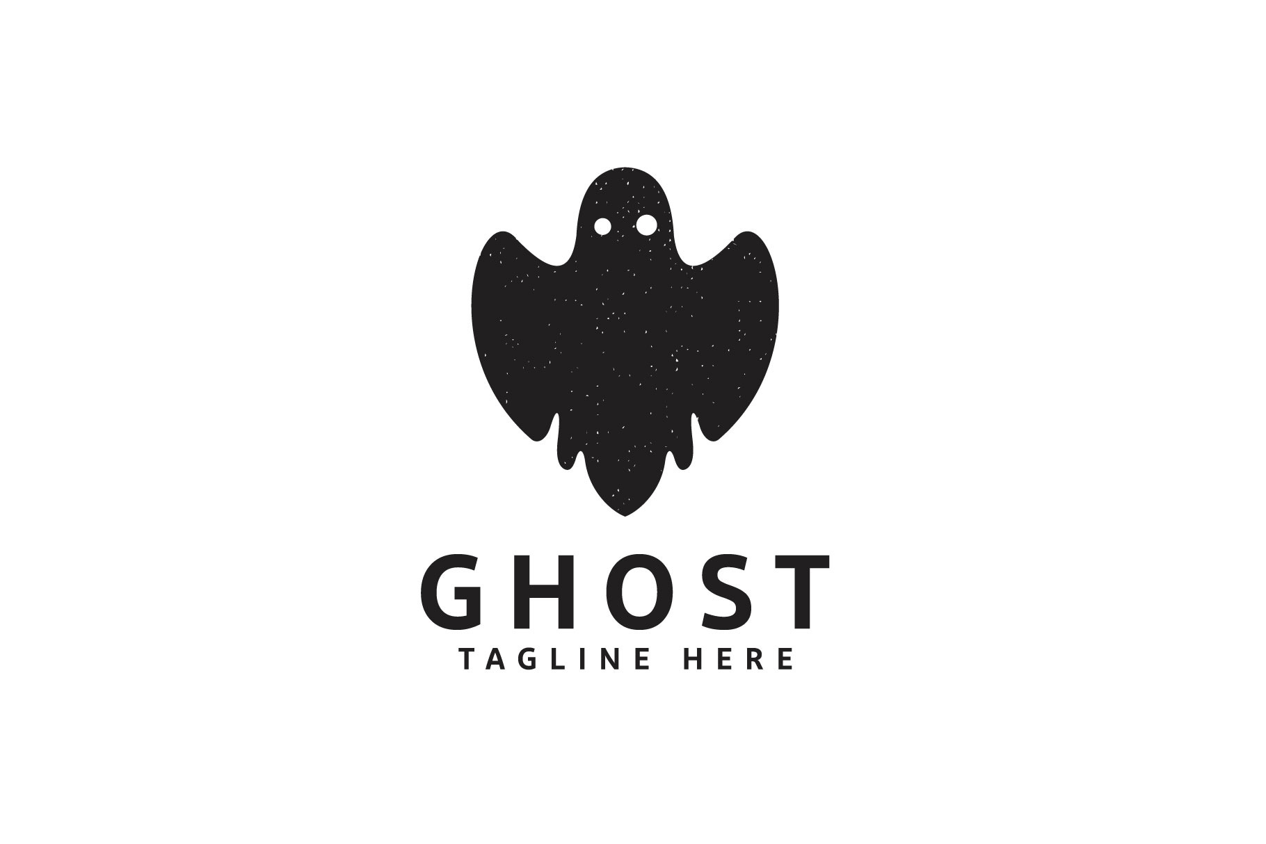 Ghost Logo Design Template, a Design Template by Artiveko | Creative Market