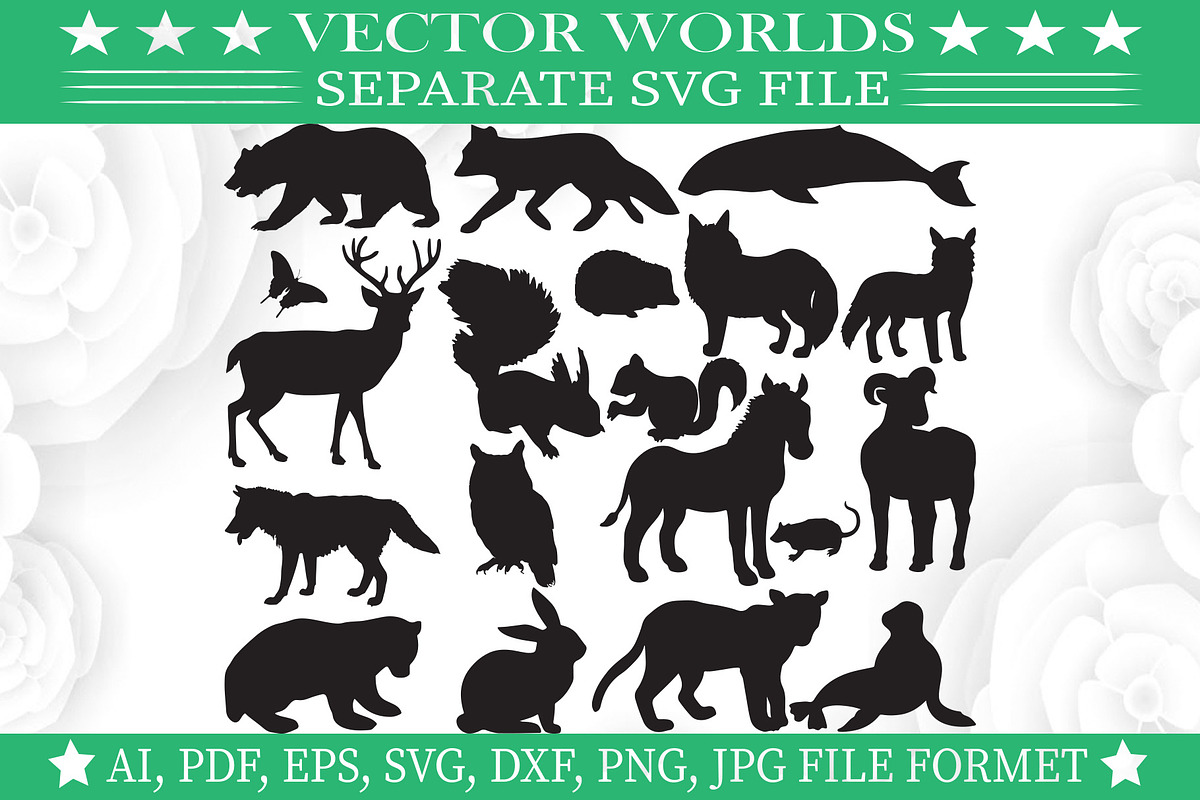 Mammals Svg, Animal, Animals Svg, an Object Graphic by VectorWorlds
