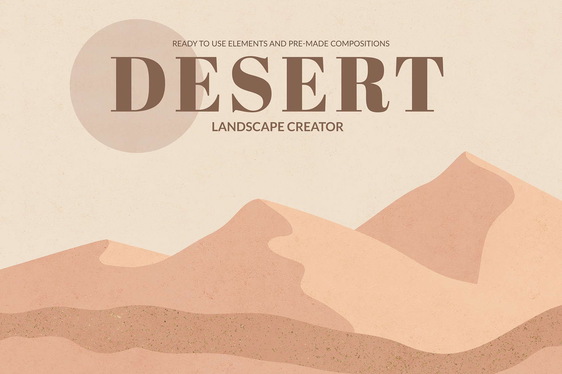 Desert Landscape Creator, an Object Graphic by May Motif