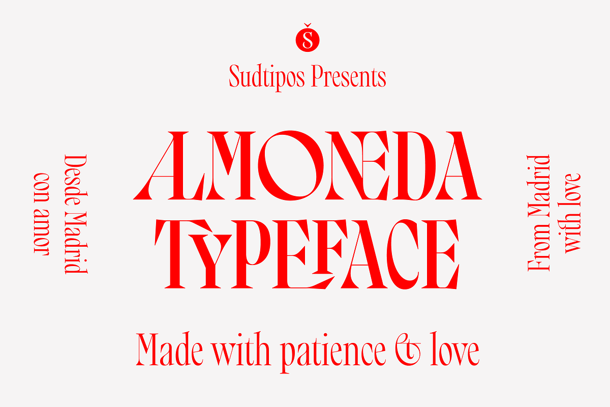 Almoneda, a Serif Font by Sudtipos