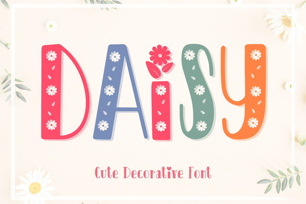 Daisy Font | Display Font
