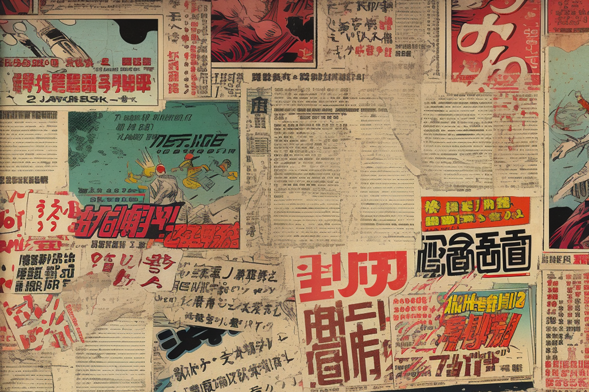 Japanese Comic Paper