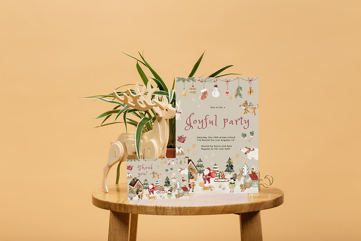 Christmas doodle clipart