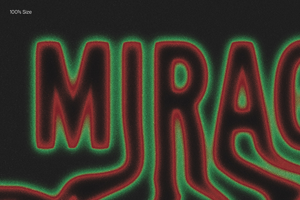 Mirage Text Effect, a Layer Style Add-On by Design Squad