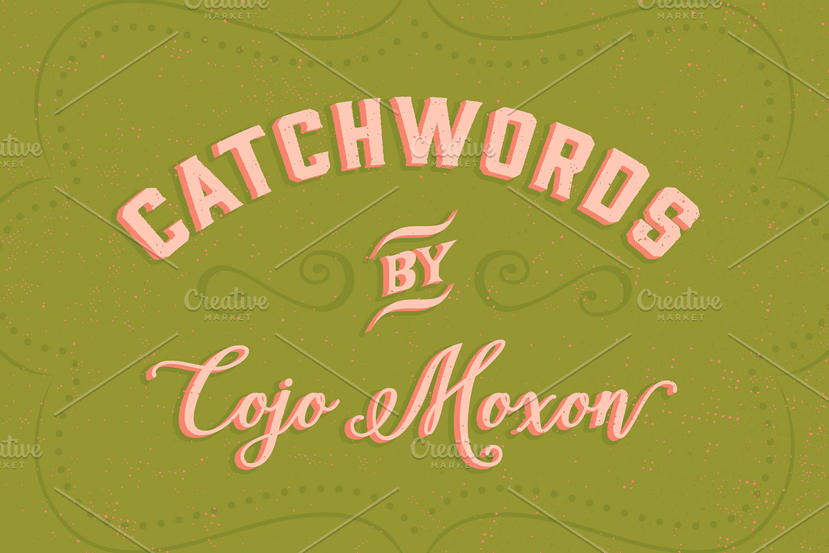 Catchwords, a Graphic by CojoMoxon